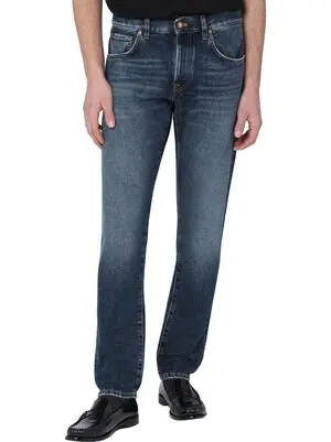 PT TORINO Washed Cotton Jeans - Blue