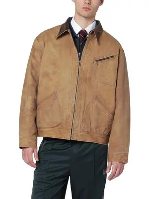 Needles Cotton Zip Jacket - Brown