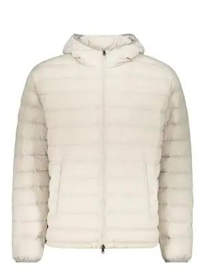 Herno Hooded Down Jacket - Ivory