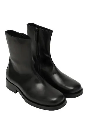 Our Legacy Leather Ankle Boots - Black