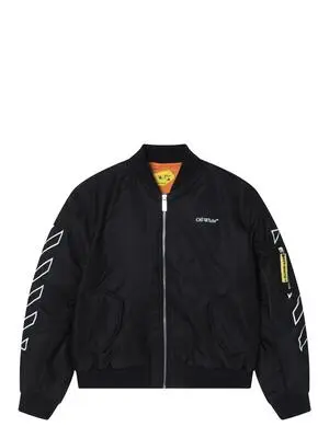 OFF WHITE™ Off-white™ Diagonal Bomber Jacket - Black