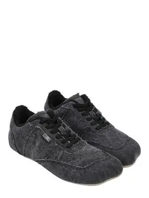 MAISON MARGIELA Anatomic Canvas Sneakers - Black