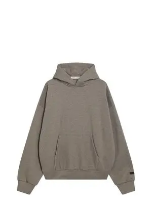 Fear Of God Mélange Hoodie With Logo Print - Grey