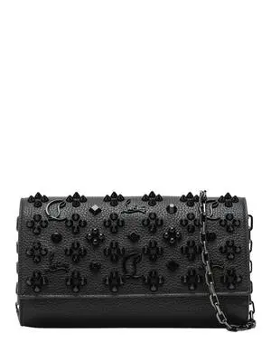 CHRISTIAN LOUBOUTIN Paloma Clutch - Black