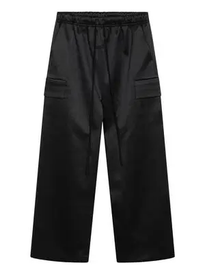 Fear Of God Satin Cargo Trousers - Black