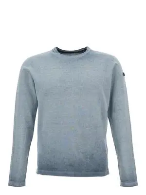 RRD - ROBERTO RICCI DESIGN Ice Round Knit Sweater - Sky Blue