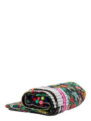 Pero Handmade Maxi Patchwork Quilted Blanket - Multicolor