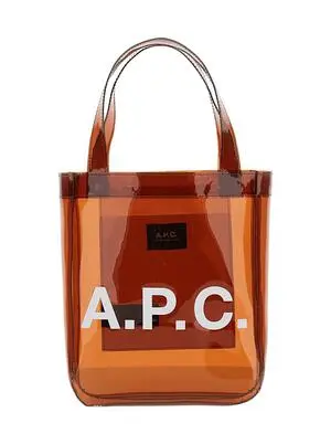 A.p.c. Lou Small Tote Bag - Brown
