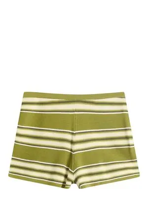 Faithfull The Brand Playa Mini Short - Ombre Stripe