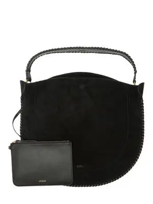 Isabel Marant Oskan Hobo Soft Bag - Black