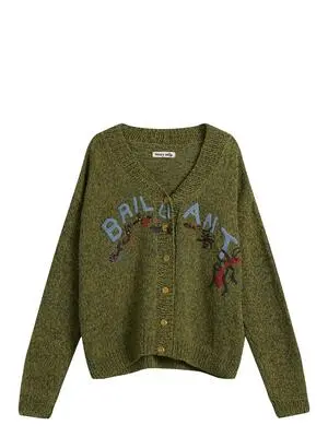 STORY MFG. Hand Knit Bulb Cardigan - Brill-i-ant