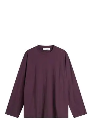 Our Legacy Box Long Sleeve T-shirt - Damson