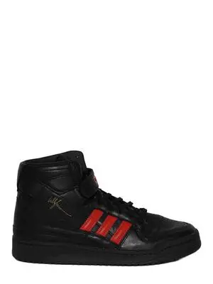 Adidas High Top Forum Sneakers - Black