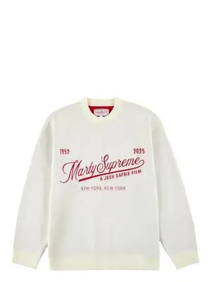 GOLF WANG X Marty Supreme Jacquard Sweater - White
