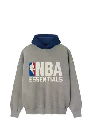 Fear Of God Nba Sports Fit Hoodie - Grey