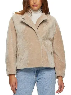 Gorski Shearling Lamb Jacket - Beige