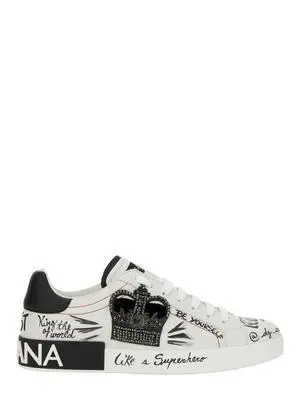 Dolce & Gabbana Portofino Sneakers - White