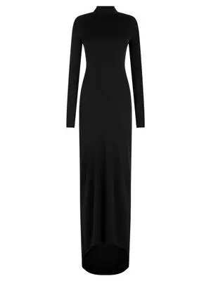TOM FORD Asymmetrical Evening Dress - Black