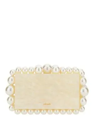 Cult Gaia Eos Clutch - Ivory