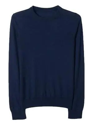 Gobi Cashmere Cashmere And Silk C-neck Sweater - Mood Indigo