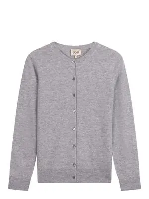 GOBI CASHMERE Cashmere Crewneck Cardigan