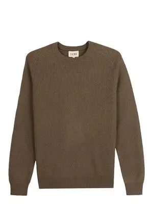 Gobi Cashmere Ribbed Cashmere Sweater Cub