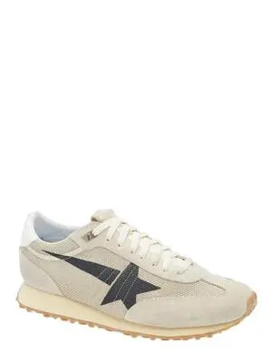 GOLDEN GOOSE Running Marathon Sneakers - Beige/black
