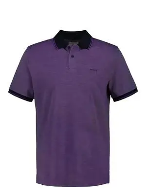 Gant Oxford Piqué Polo Shirt - Purple