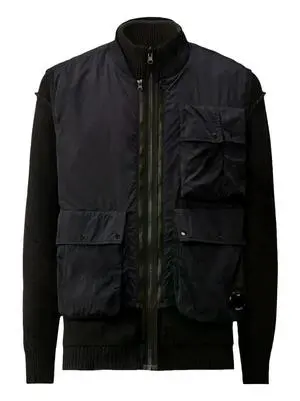 C.P. COMPANY Zip-pockets Jacket - Black