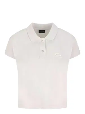 Balenciaga Logo-embroidered Polo Shirt - Neutrals