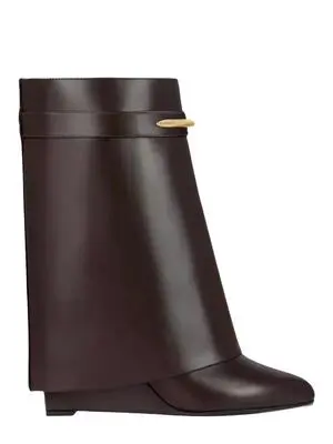 Givenchy Shark Ankle Boots - Brown