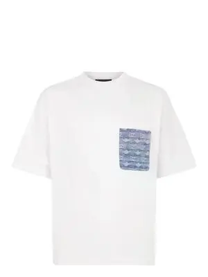 Dsquared2 Monogram Pocket Loose Fit T-shirt - White