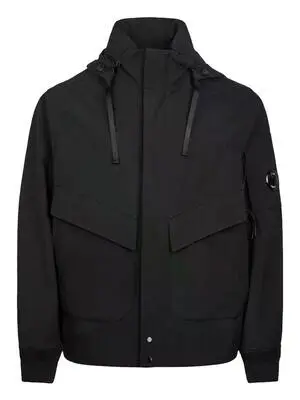 C.P. COMPANY Hooded Jacket - Black