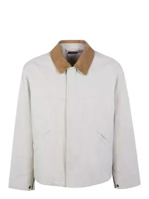 TOM FORD Suede-collar Shirt Jacket - Neutrals