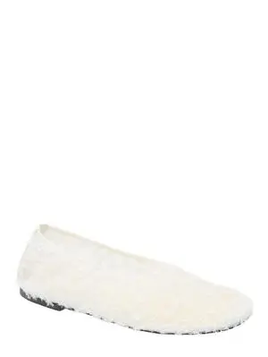 Proenza Schouler Lace Ballet Flat - White