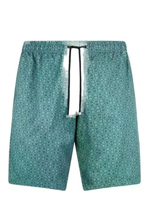 BILLIONAIRE All-over-print Swimming Shorts - Green