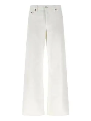 AGOLDE Belt-loops Jeans - White