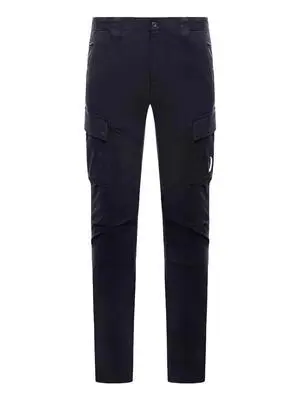 C.P. COMPANY Cotton Cargo Trousers - Blue