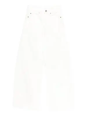 Soeur Gaspard Wide-leg Jeans - White