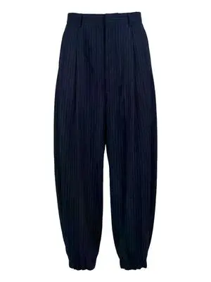 Moschino Pinstripe Trousers - 1343 - Verde
