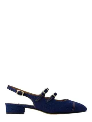 CAREL Peche Buckle-strap Pumps - Blue