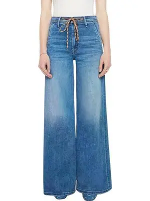 MOTHER Drawstring Jeans - Blue