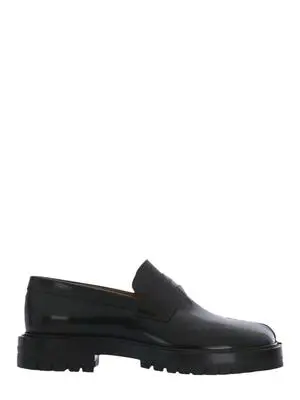 MAISON MARGIELA Tabi Lug-sole Split-toe Flats - Black