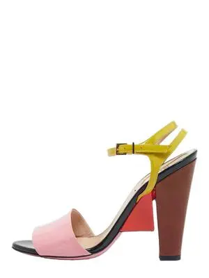 FENDI Ankle-Strap High Heel Sandals