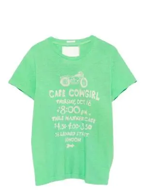 MOTHER Printed T-shirt - Green