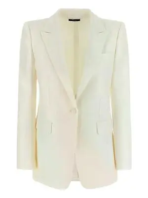 TOM FORD Radzmir Single-breasted Blazer - Neutrals