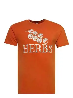 Loewe Graphic-print Regular-fit T-shirt - Orange