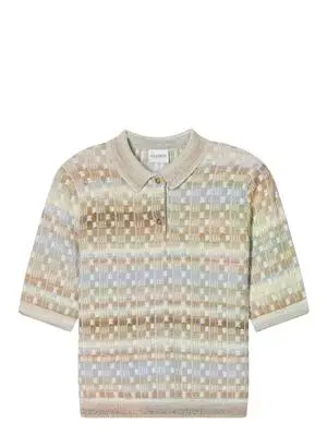 Closed Short-sleeve Polo Shirt - Neutrals