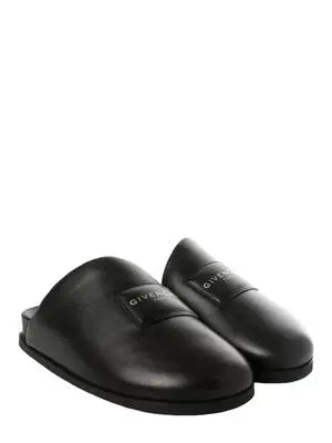 Givenchy Leather Mules - Black