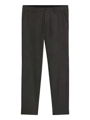 BOSS Patterned Trousers - Grey